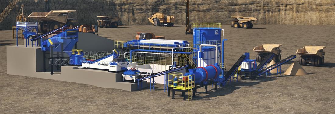 Silica Sand Processing | Silica Sand Washing Plant - LZZG